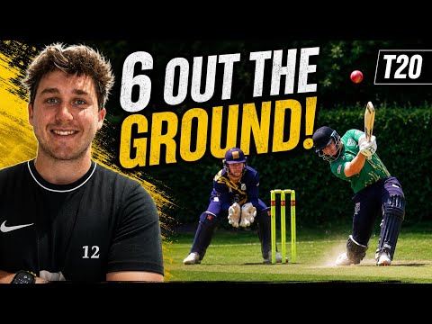 T20 | RIESEN-SECHSER AUS DEM STADION! | Three Bridges gegen Middleton Cricket Highlights