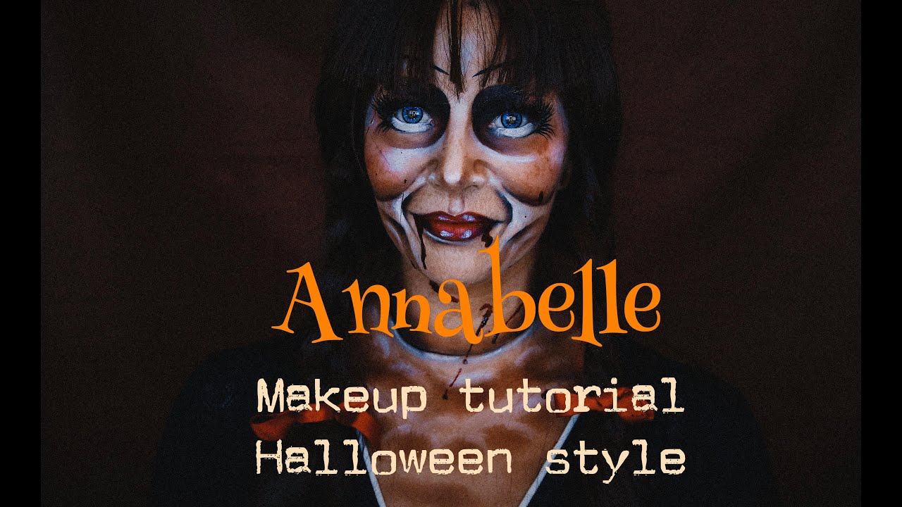 Annabelle Halloween Makeup Tutorial I Reallymili - YouTube