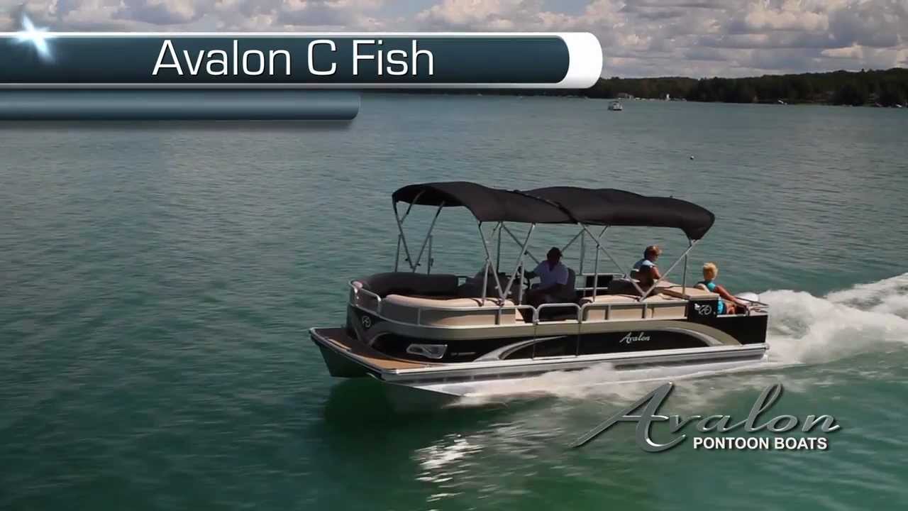 2013 Pontoon Boats- Avalon C Fish - Avalon Pontoon Boats - YouTube