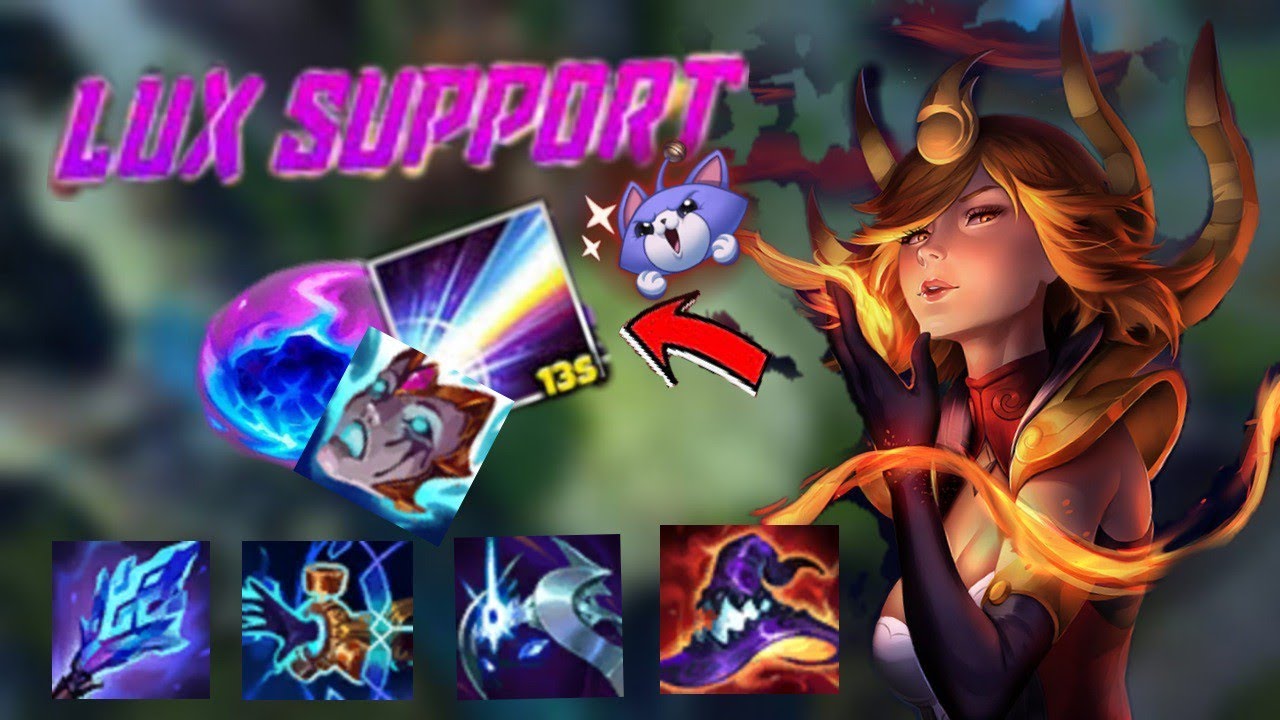 LUX Montage # 6 | League of Legends | Lux Support One shot - YouTube