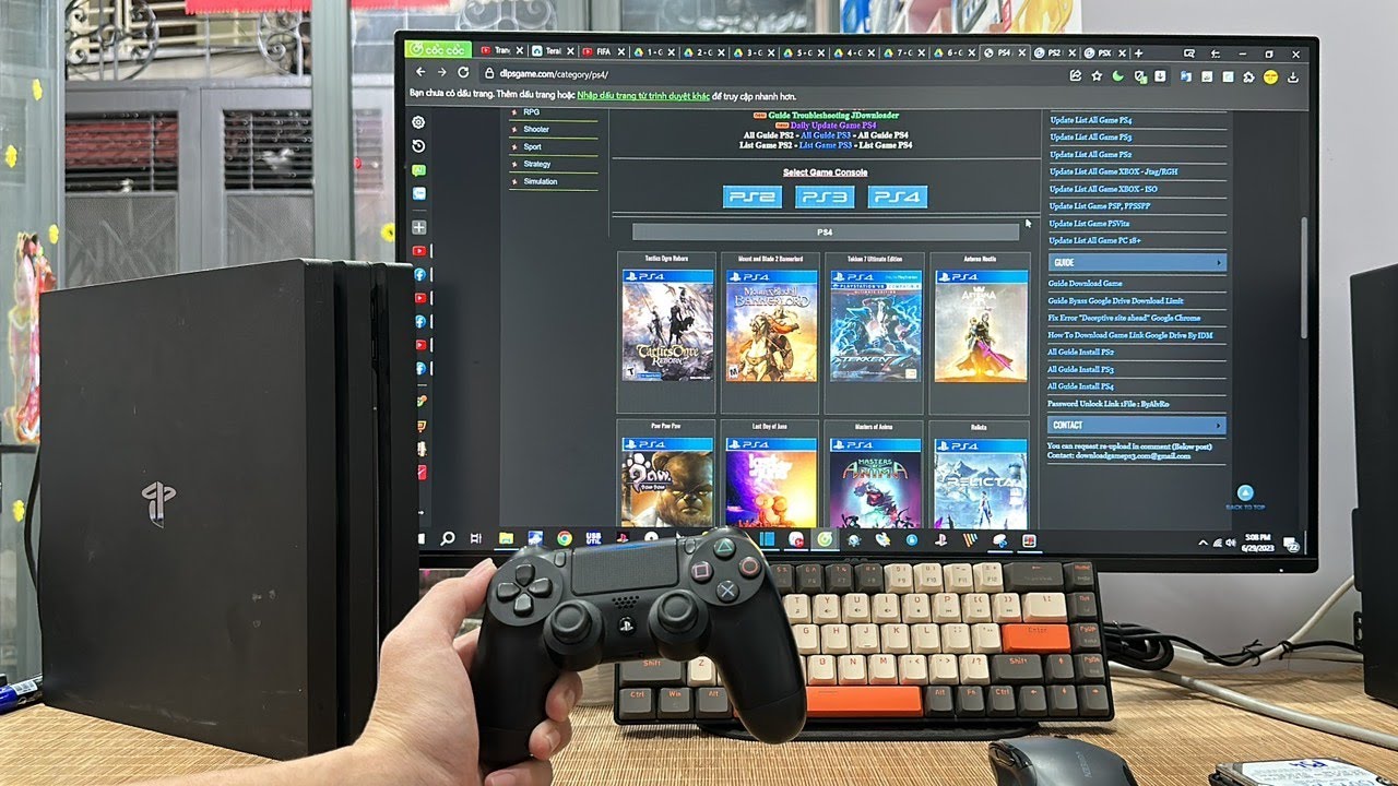 Thiết lập PS4 PKG trên PS4 - YouTube