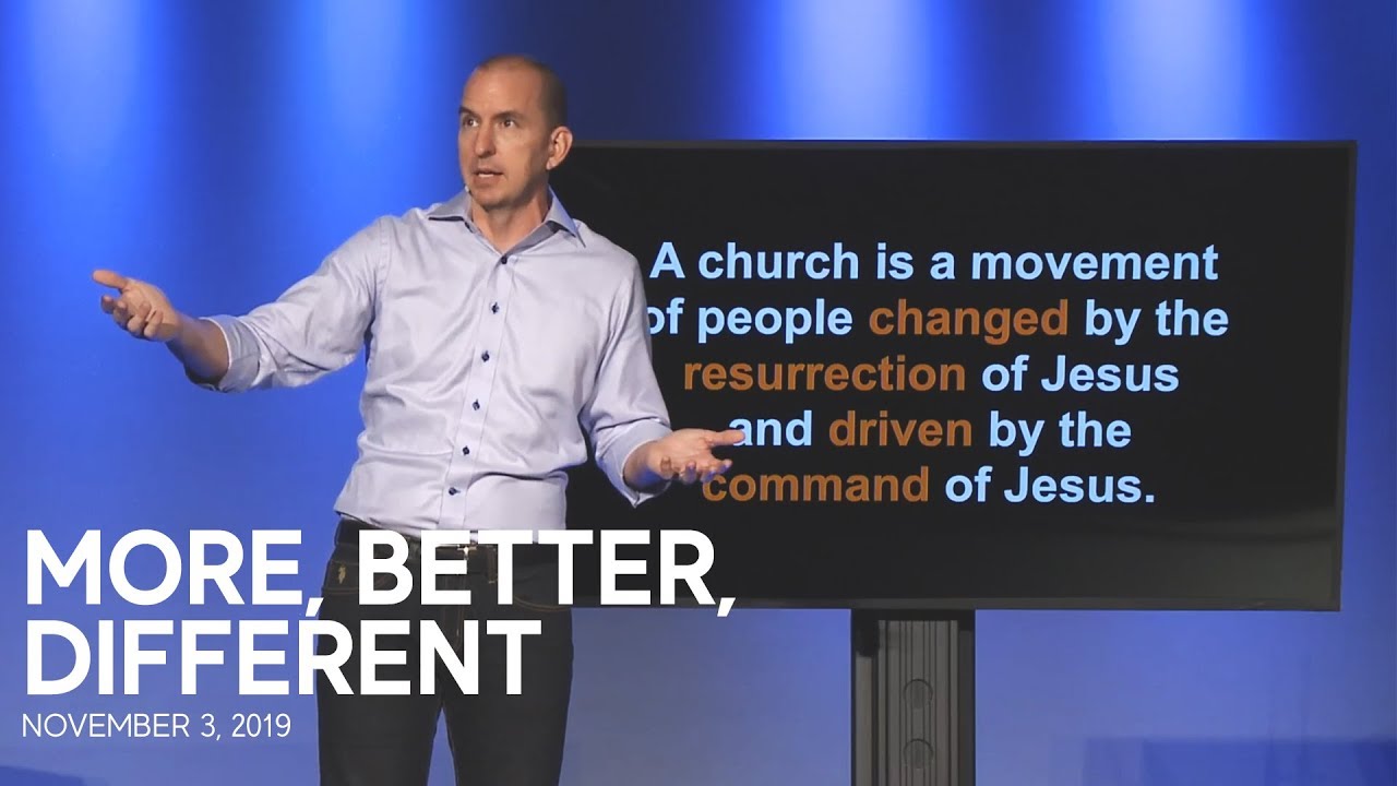for. // Part 1 - More, Better, Different - YouTube