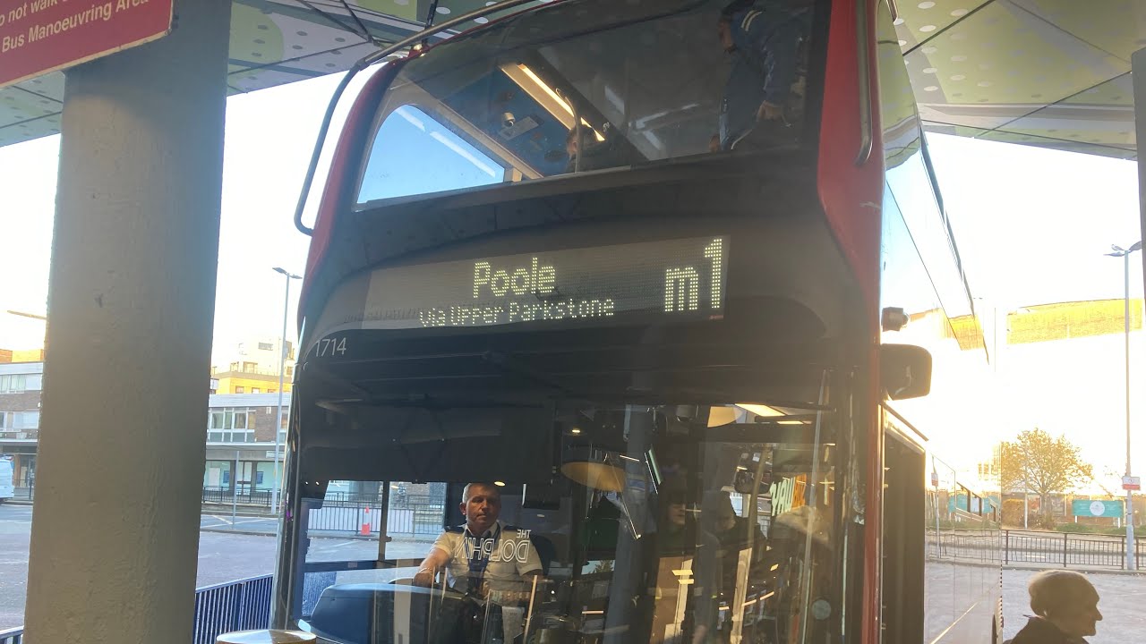 Morebus 2023 Alexander Dennis Enviro 400 MMC (HJ73 JJX) on the M1 to ...