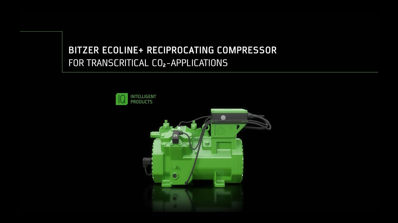 Eco-friendly and efficient cooling for supermarkets with BITZER ECOLINE+ - YouTube