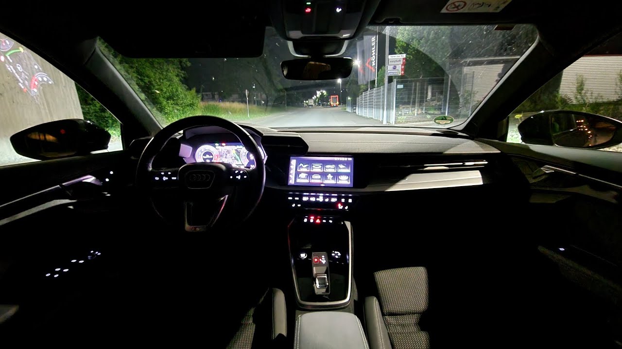2021 Audi A3 Sportback 35 TFSI - at night - YouTube
