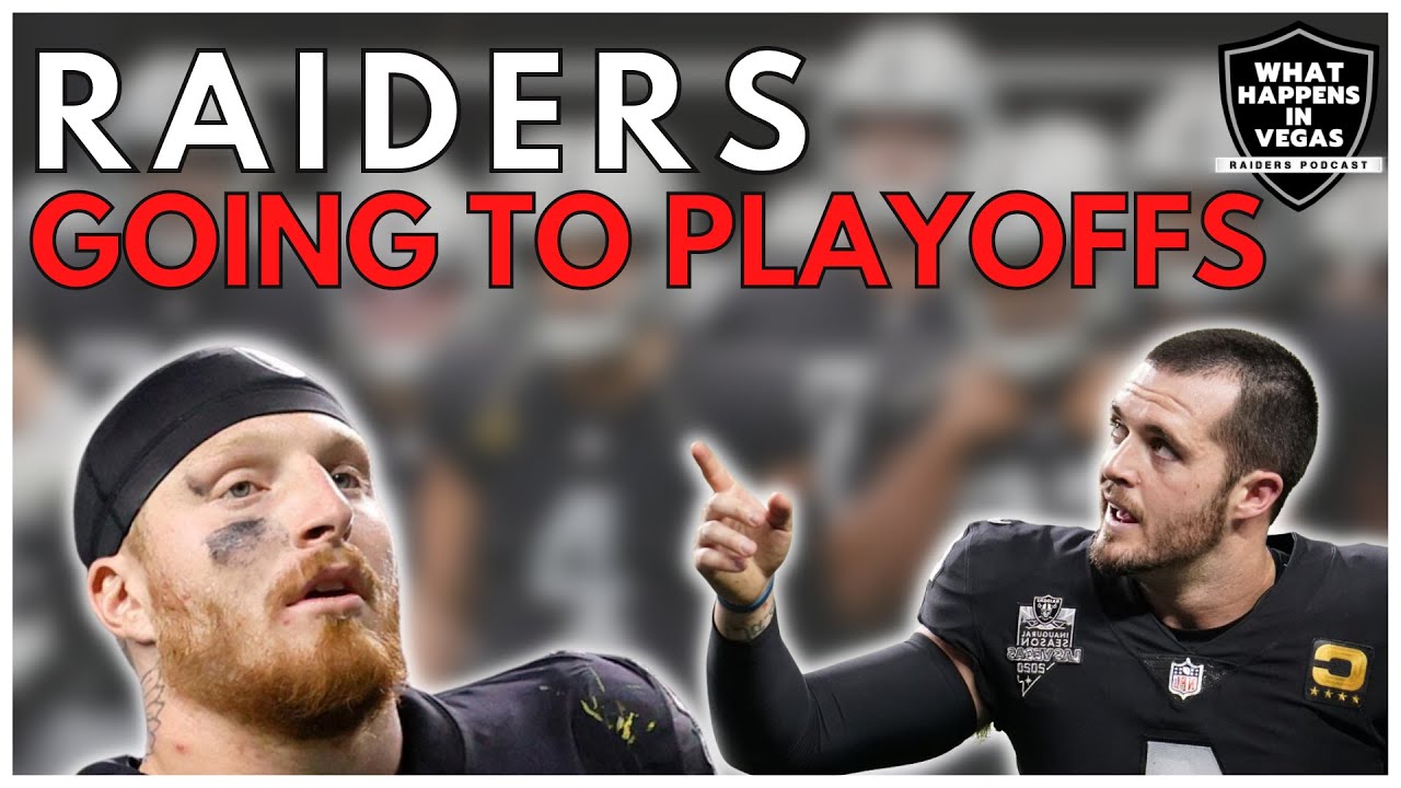 Top 4 Reasons Why Raiders Will Make The Playoffs - #raiders # ...