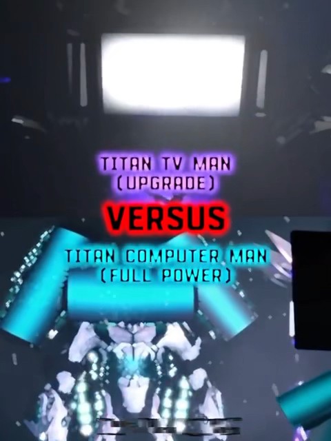 Titan tv man vs titan computer man - YouTube