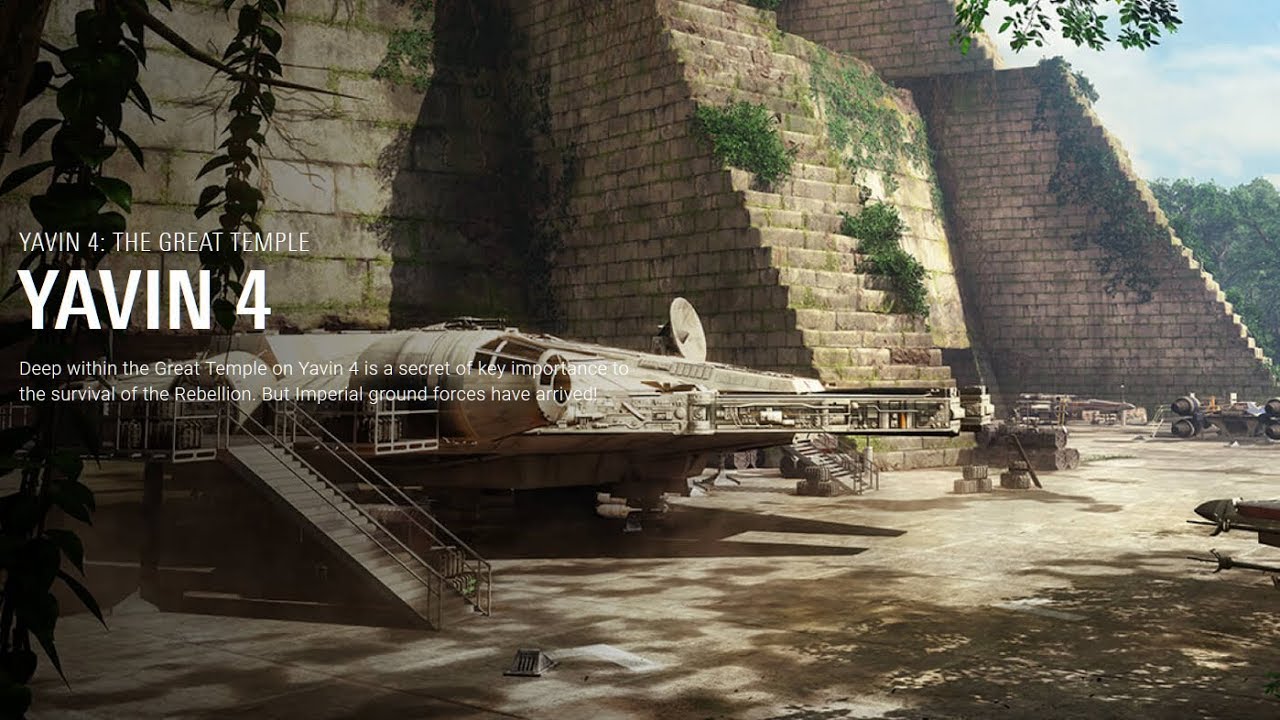 STAR WARS Battlefront II - Yavin 4 (TB) - YouTube