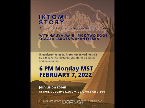 IKTOMI STORY - Ancestral Teachings Regarding Boundaries - YouTube