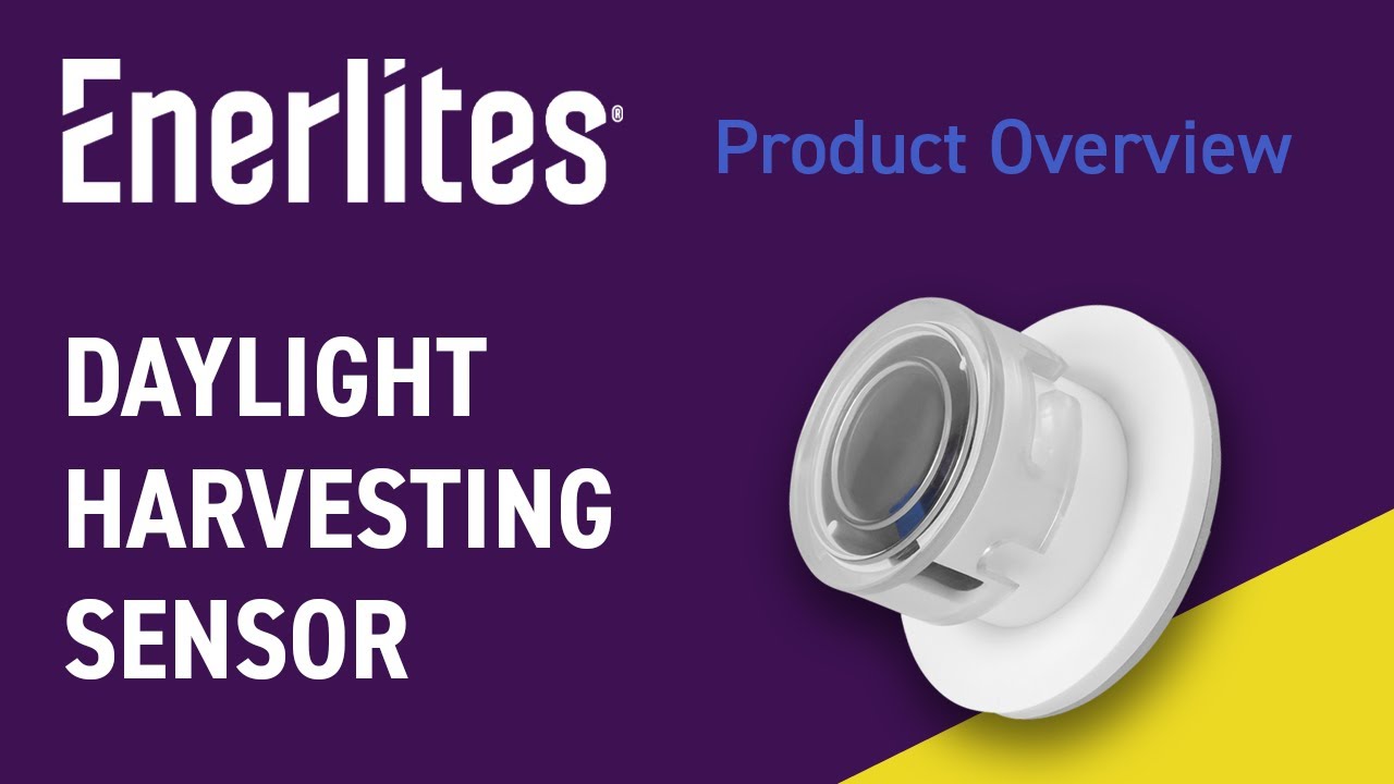 Enerlites Daylight Harvesting Sensor | Product Overview - YouTube