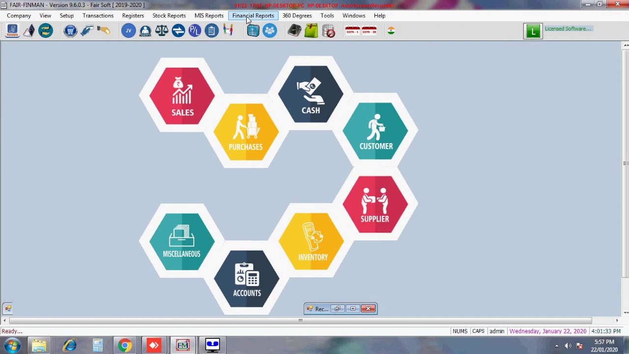 FAIR FINMAN VERSION 9.6.0.3 DETAILS - YouTube