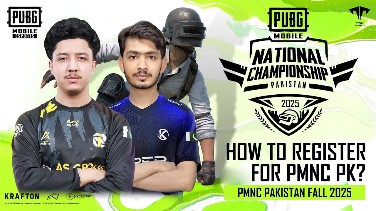 HOW TO REGISTER PMNC PAKISTAN FALL | PUBG MOBILE - YouTube