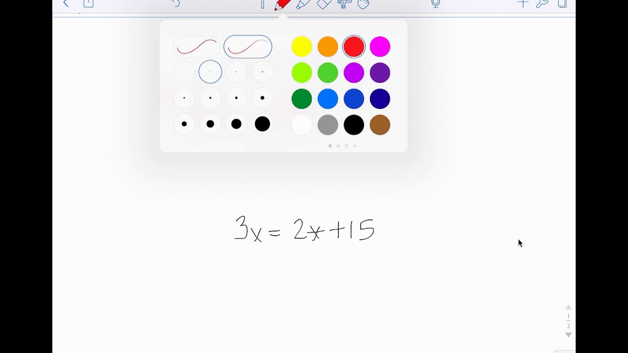How to Show Adding in a Zero Pair in a Drawing - YouTube