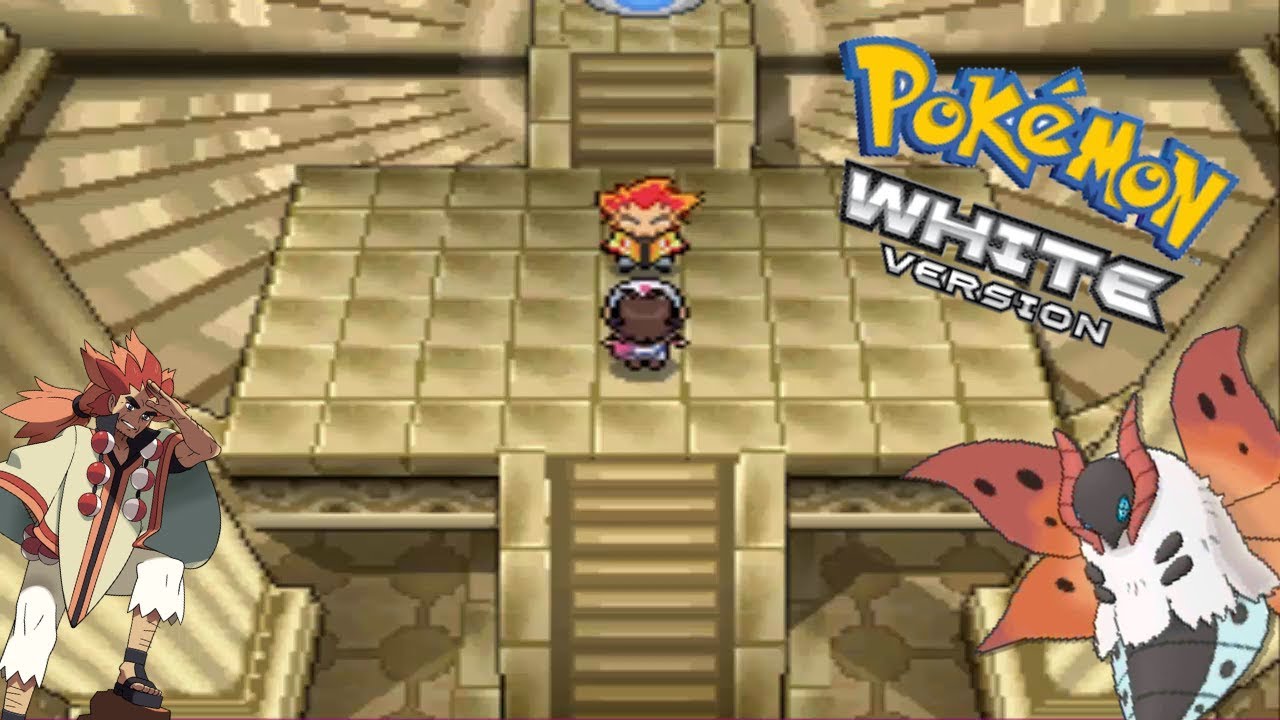 Pokemon White - The Final Battle vs Champion Alder - YouTube