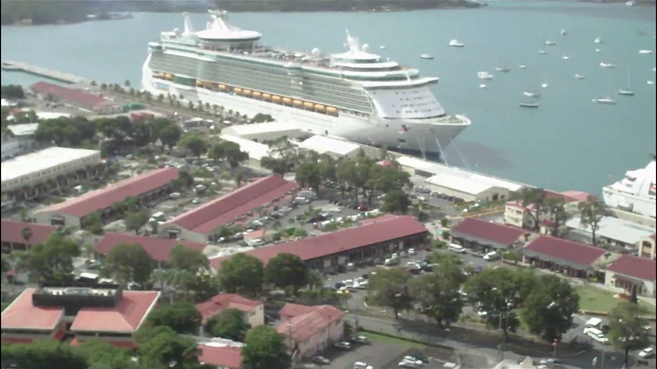 St. Thomas Skyride to Paradise Point - YouTube