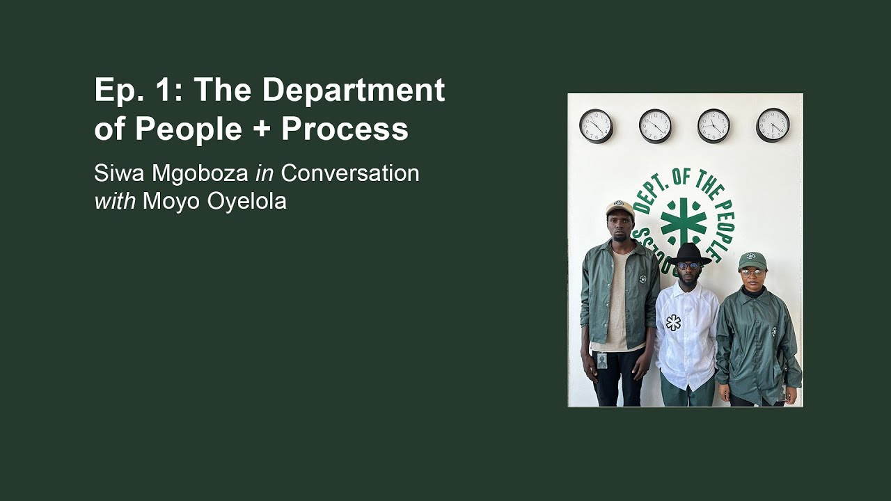Tapping into Agent M | Siwa Mgoboza in Conversation with Moyo Oyelola ...