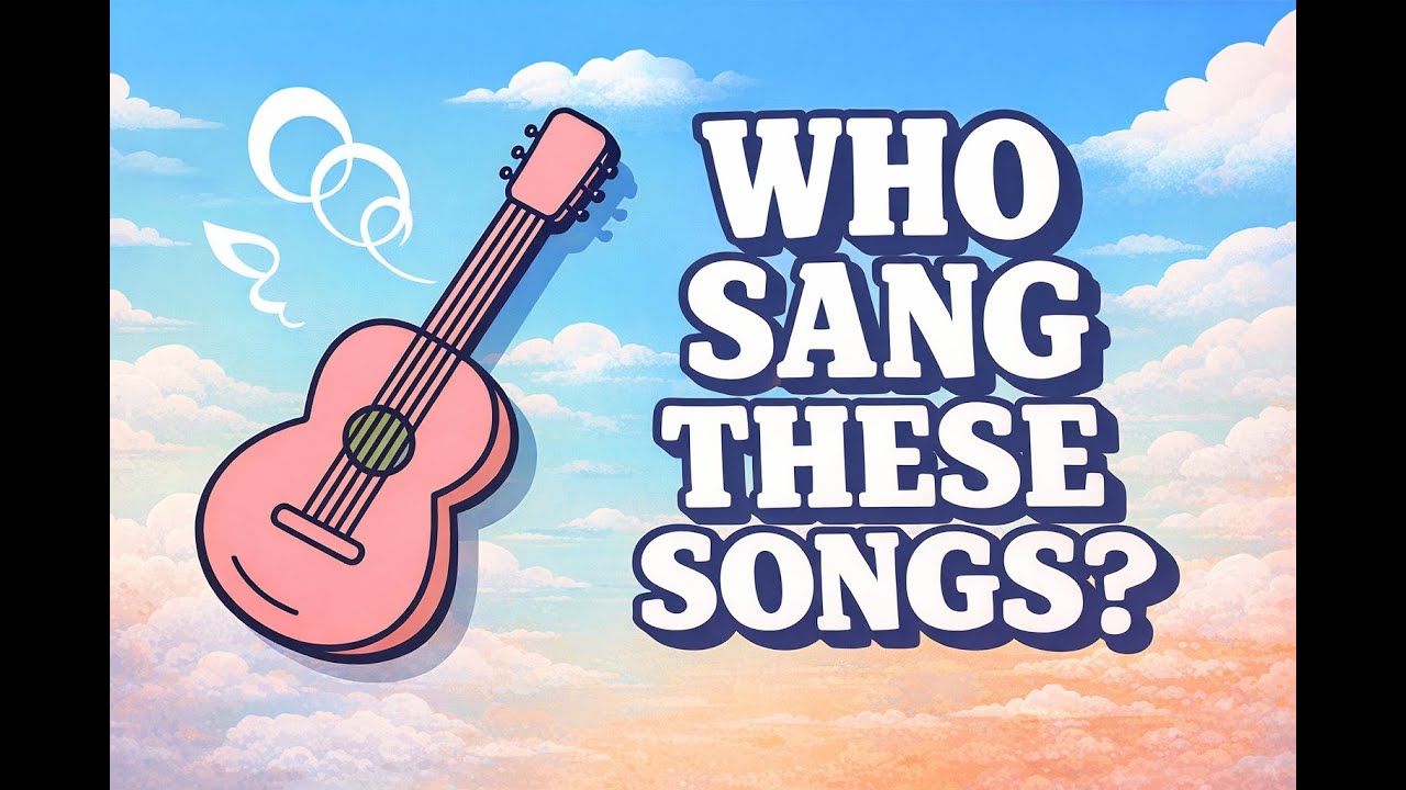 Who Sang These Songs - YouTube