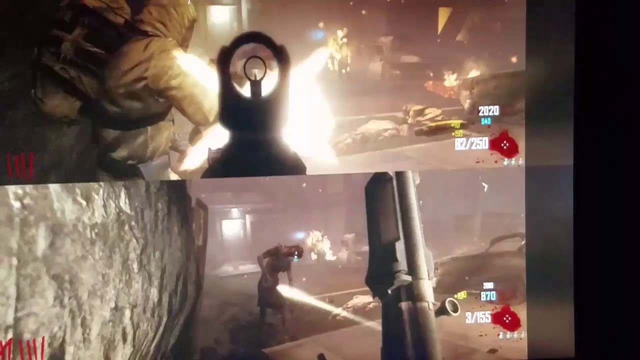 Call of Duty Black Ops 2 split-screen zombies - YouTube