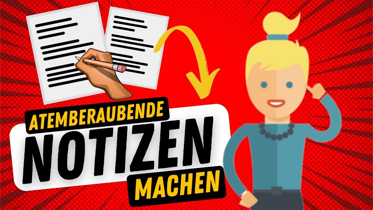 Richtig Notizen machen: 5 Fehler, die du unbedingt vermeiden musst! 🗒️ ...