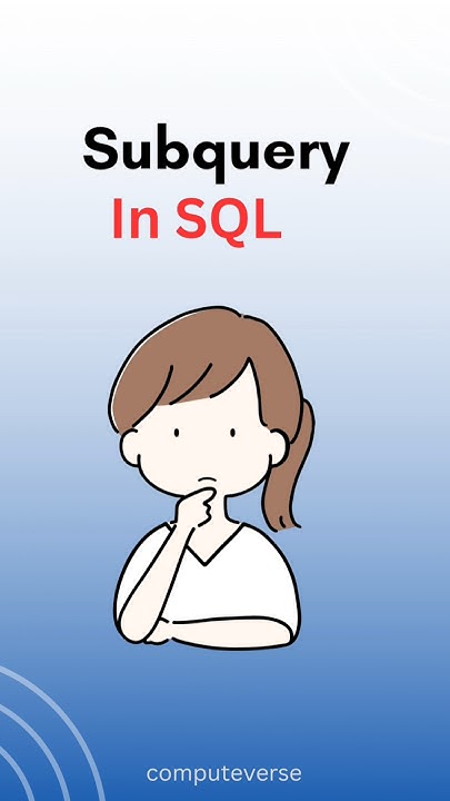 🔍 What is a Subquery in SQL? #sql - YouTube