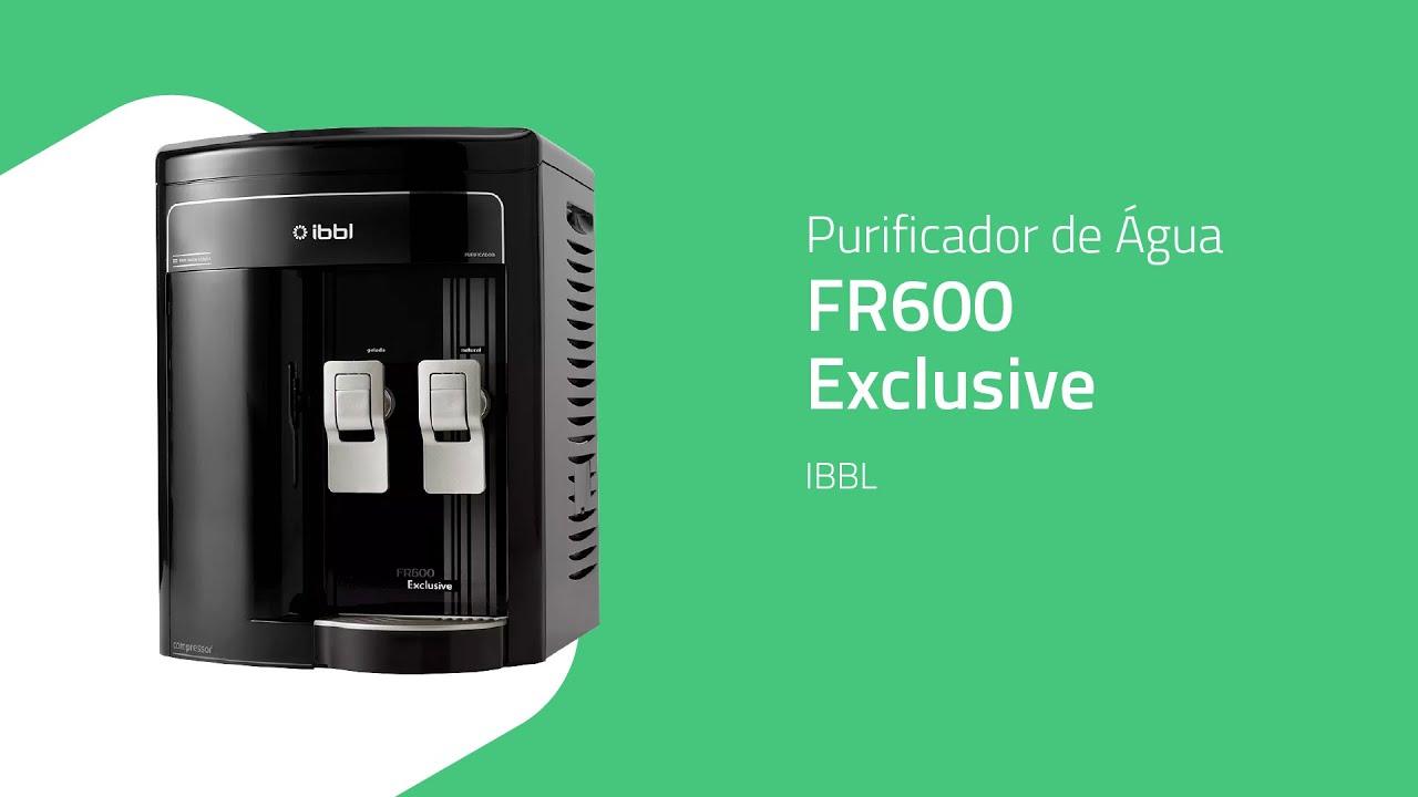 Purificador de Água IBBL FR600 Exclusive - ZIP Automação - YouTube
