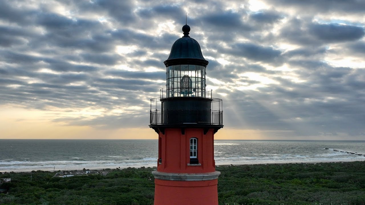 Ponce Inlet Lighthouse Aerial Footage - YouTube