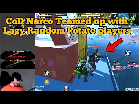 CoD Narco Teamed up with Lazy Random Potato Player Call of Duty: Mobile ...