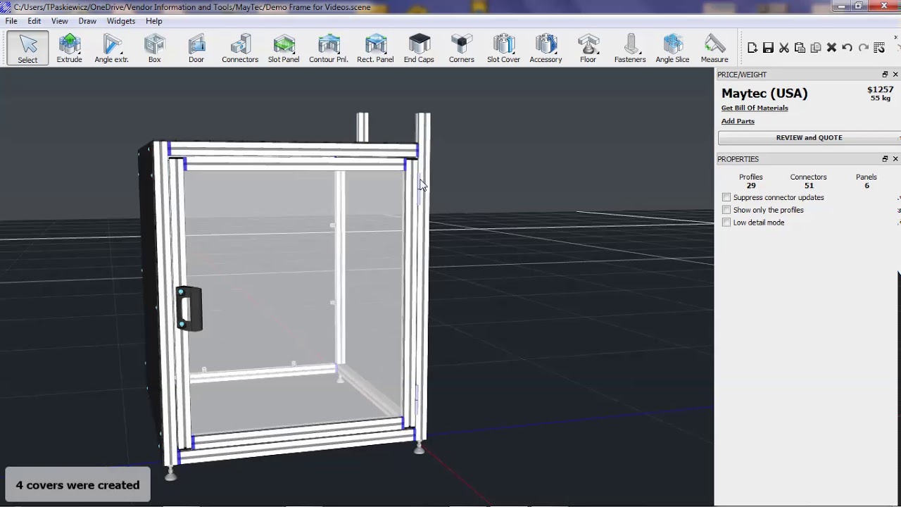 How to Use the Door Feature in the Maycad Design Software Presented by ...