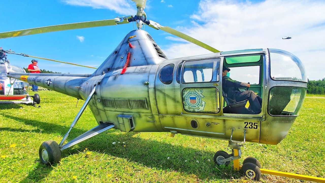 AMAZING SIKORSKY HO3S-1G UNITED STATES COAST GUARD RC HELICOPTER MODEL ...