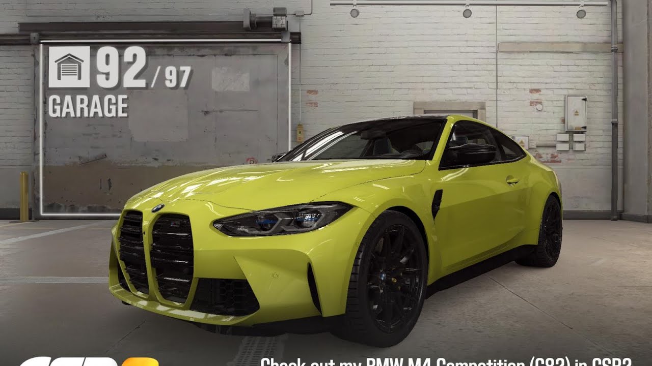 [CSR2] BMW M4 Competition (G82 purple) shift and tune for 7.68x special ...