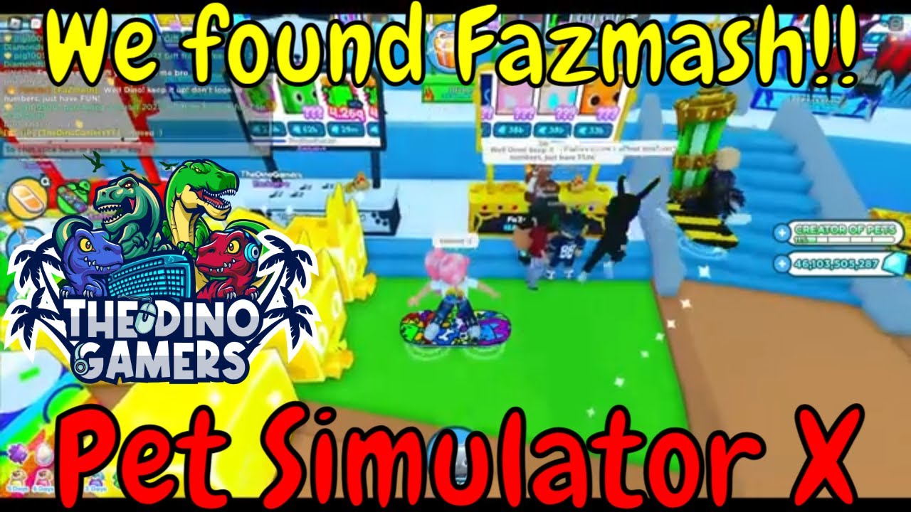 We bought a huge from FaZmash!! - Pet Simulator X - YouTube