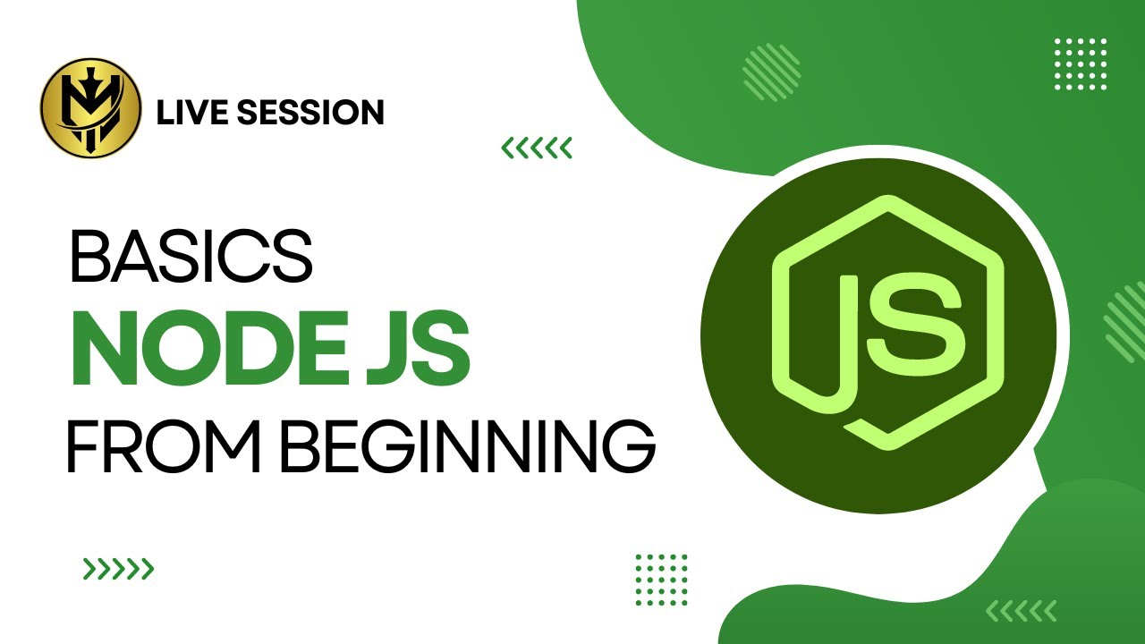 Into Nodejs Basics Programming Concepts And More Youtube 0958