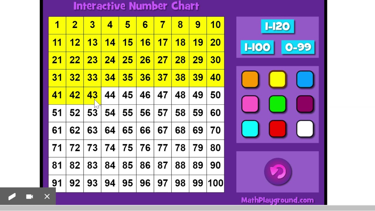 Interactive Hundreds Chart Math Playground YouTube Interactive Hundreds Chart Math Playground YouTube
