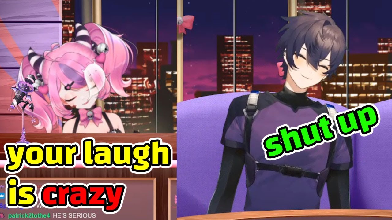 Shoto and Ironmouse Completely die of Laughter - YouTube