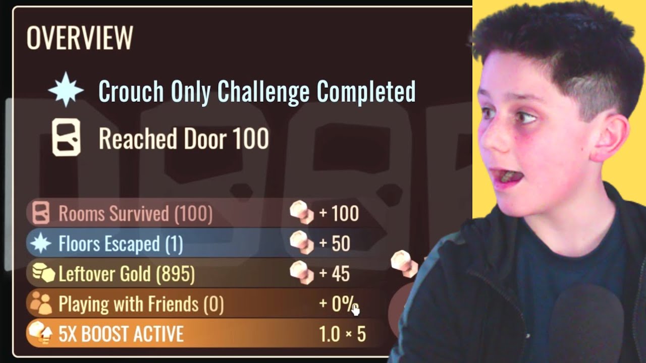 DOORS ONLY-CROUCH CHALLENGE!! - YouTube