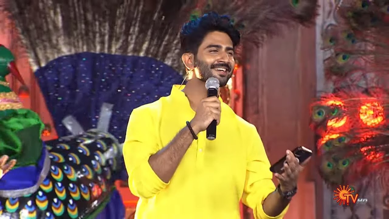 Aavi parakum tea kada...🎤 Song By #prabhu | Pongal Special Show ...