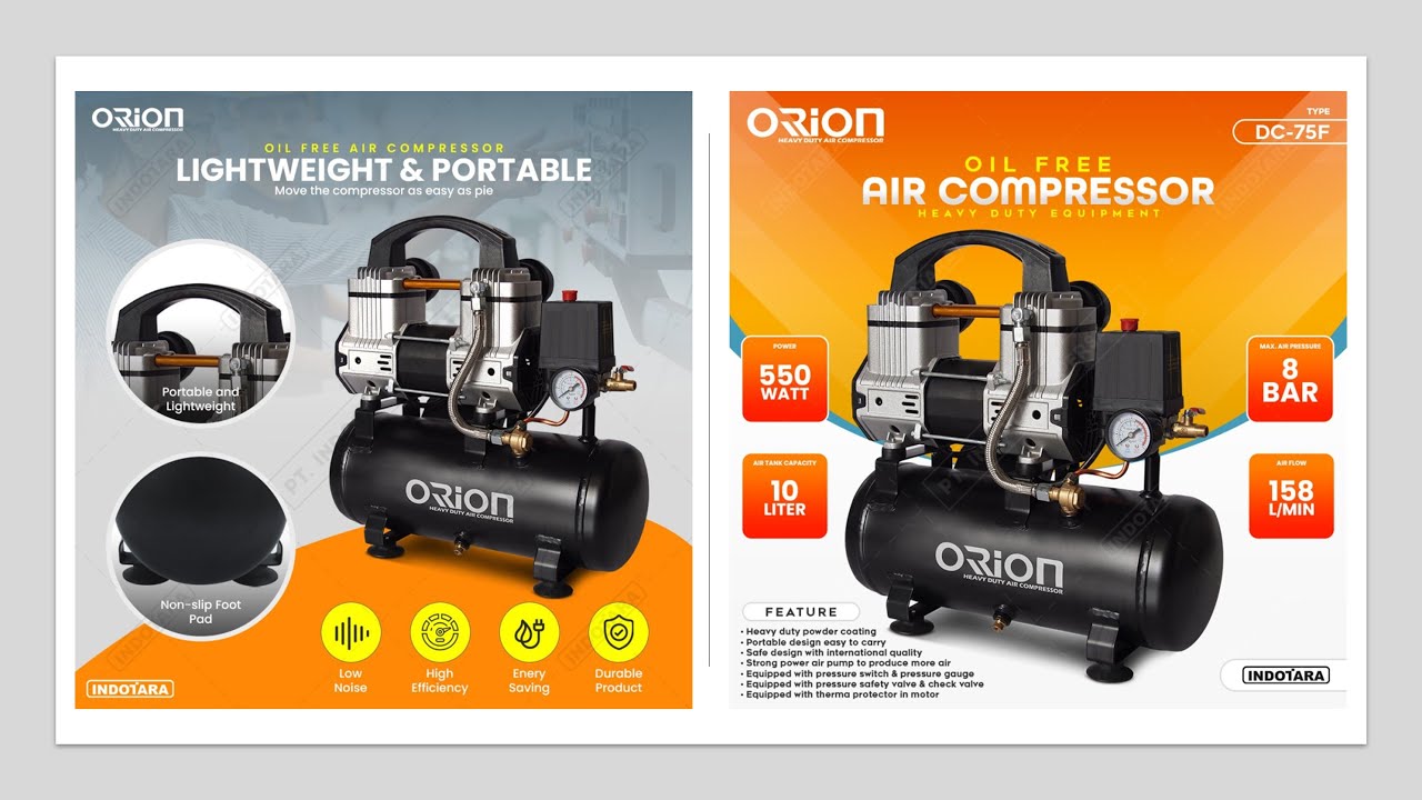 COMPRESOR ORION - HEAVY DUTY - YouTube