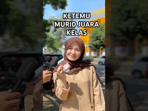 Cantik pintar lagi 😍 2045 Indonesia emas or cemas? #quiz #pengetahuan #sma #interview #lucu #games