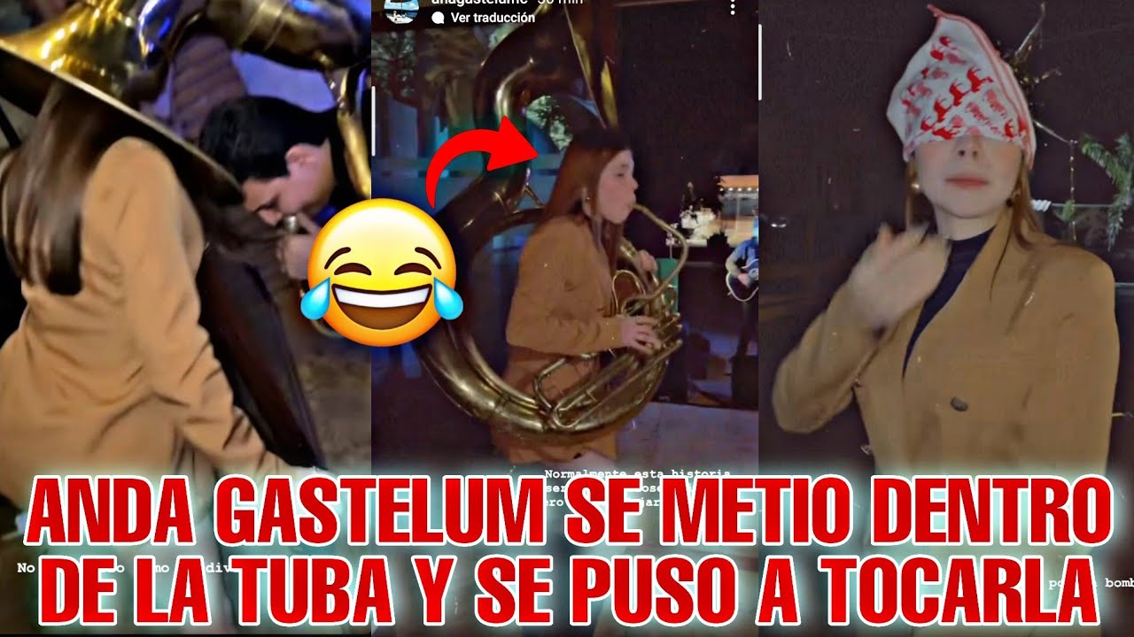 ANA GASTELUM ESPOSA DEL KC DE FIESTA TOCANDO LA TUBA "LOS TOYS" - YouTube