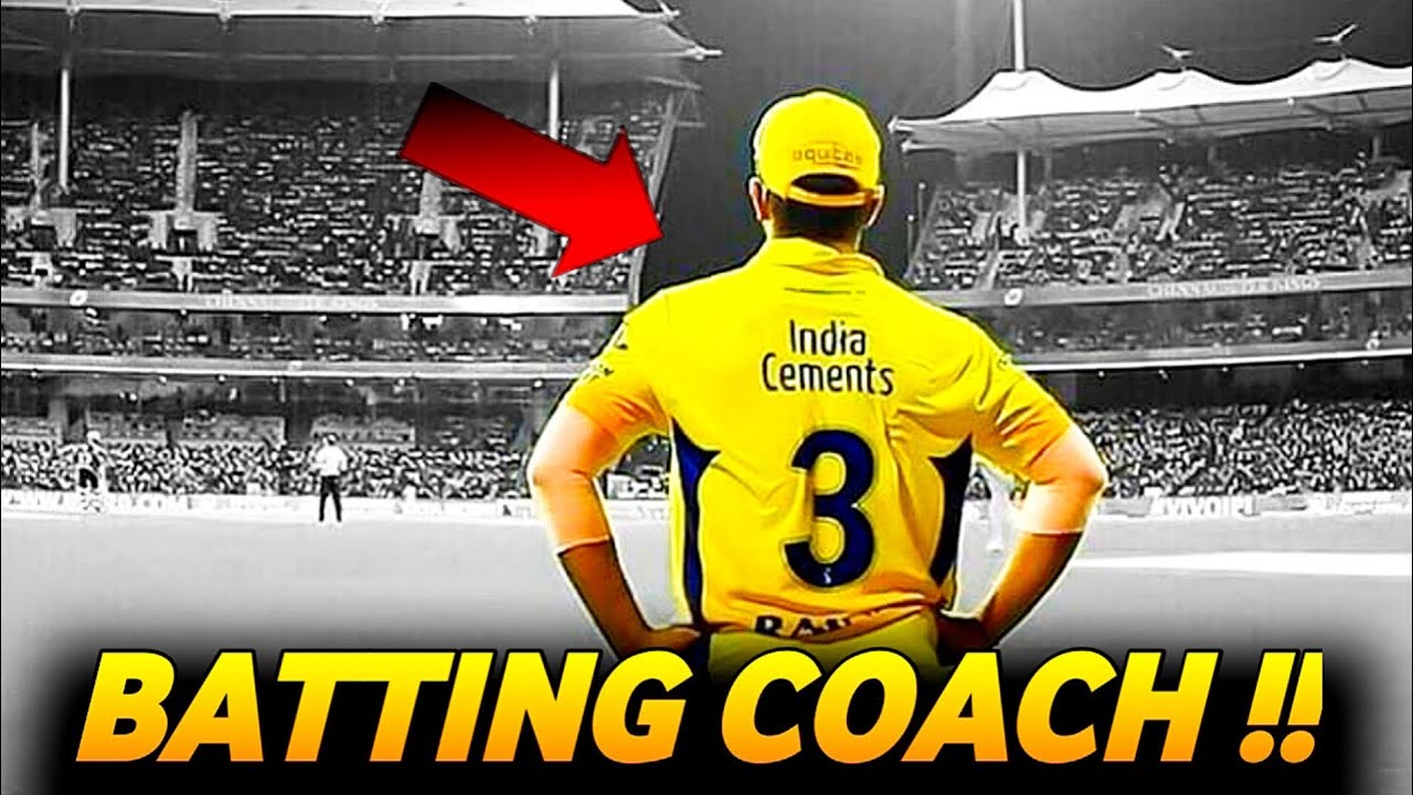 CSK batting coach suresh raina? | Csk and cricket updates.💛🔥 - YouTube