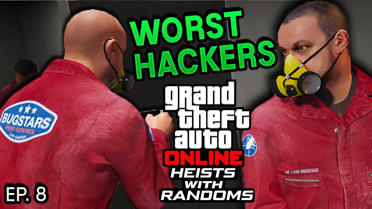 The WORST Hackers I've EVER Seen | GTA 5 Online Heists With Randoms Ep ...