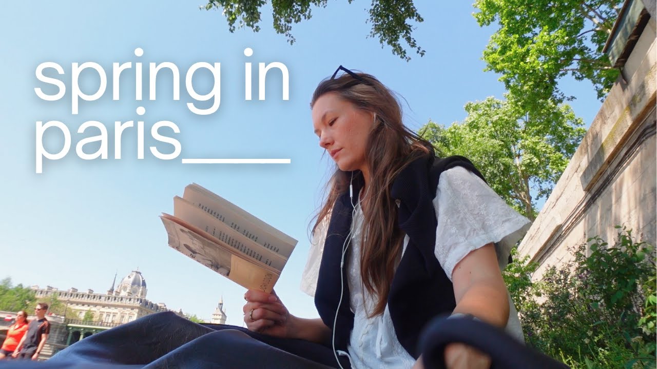 vlog: a (very) cosy spring day in paris - YouTube