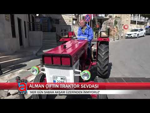 ALMAN ÇİFTİN TRAKTÖR SEVDASI