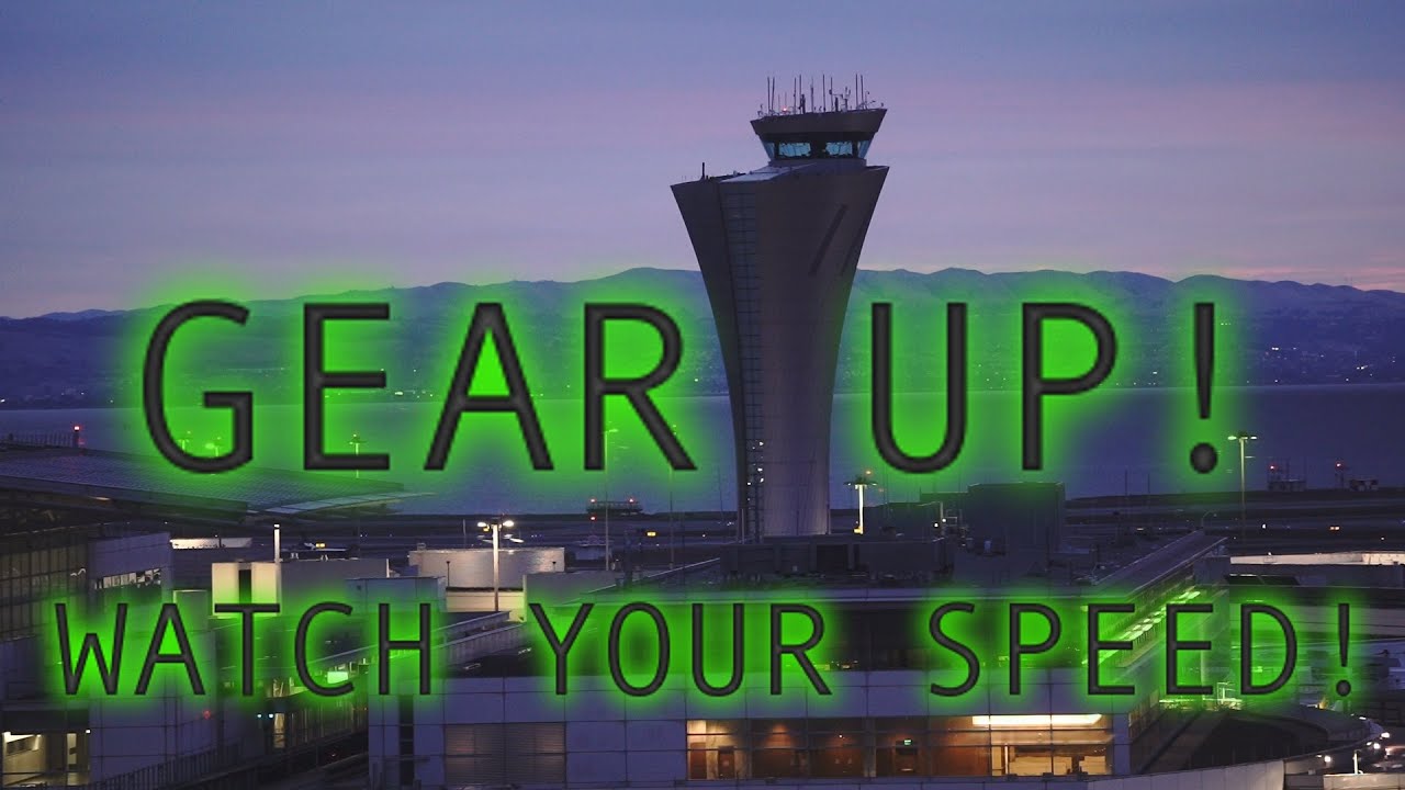Watch your Speed! Newark Airport Go around! Interesting ATC - YouTube