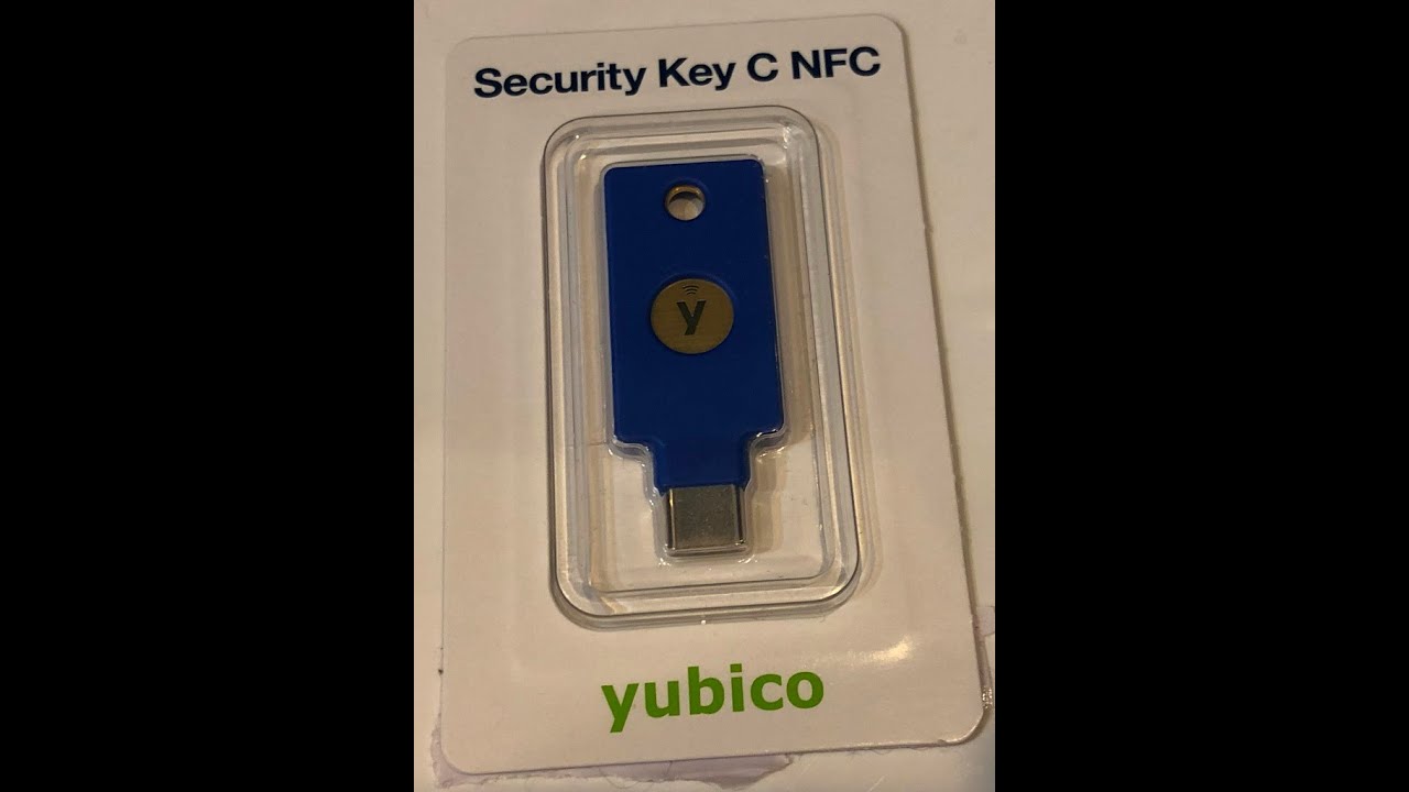 Look @ Yubico FIDO Security Key NFC Two Factor Authentication USB C NFC ...
