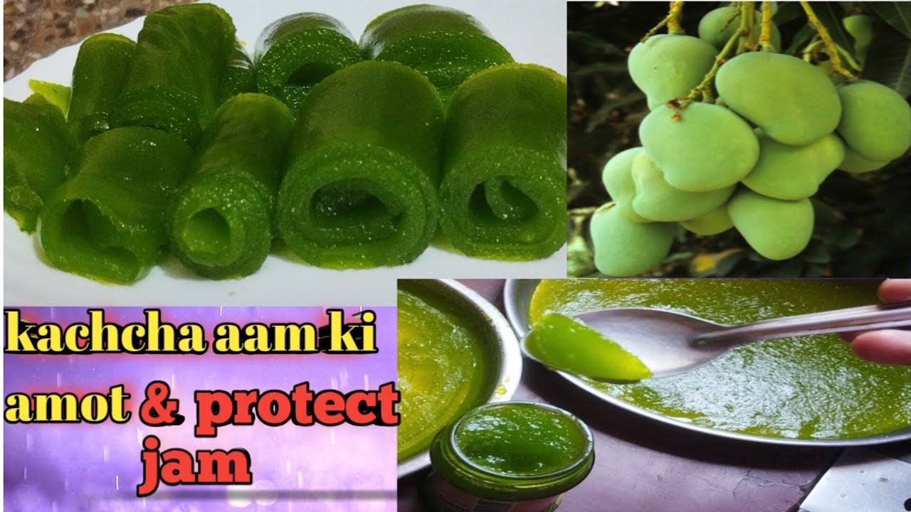Kaccha Aam ke papad(Aamot) recipe | Kaise akbar banane sei sal var ...