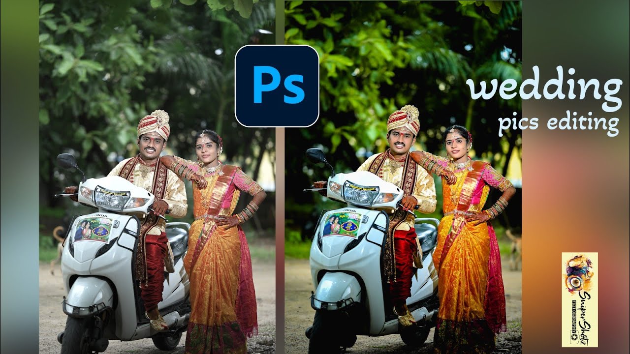 Wedding picture Editing Photoshop cc tutorials - YouTube