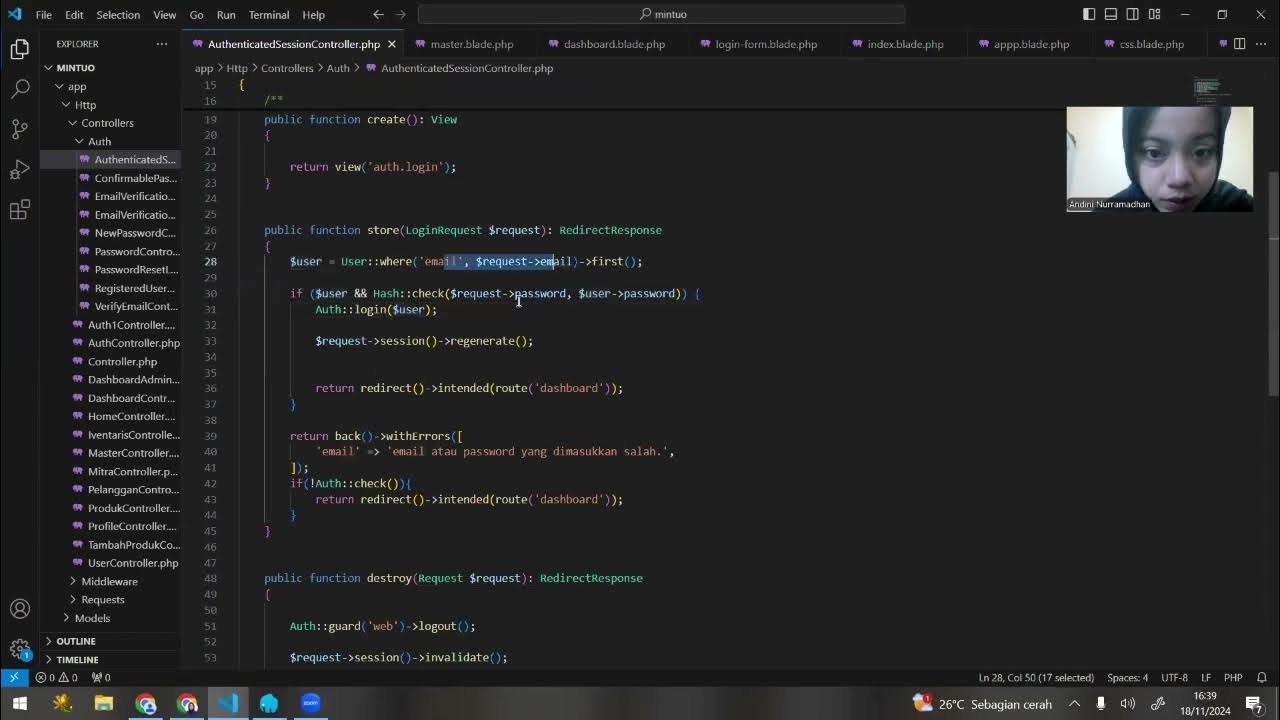 Pemrograman Framework- PERTEMUAN 10 - YouTube
