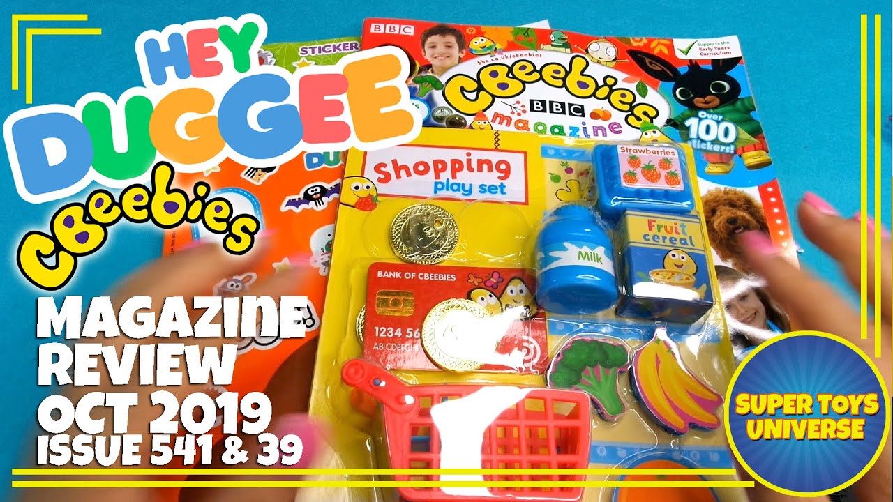 CBeebies & Hey Duggee Magazine Review October 2019 - YouTube