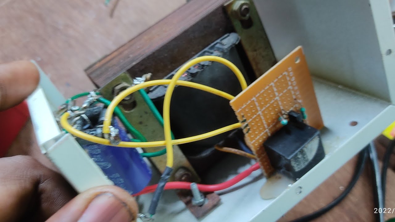 how to make 12 volt lead acid battery auto cut off charging circuit ...